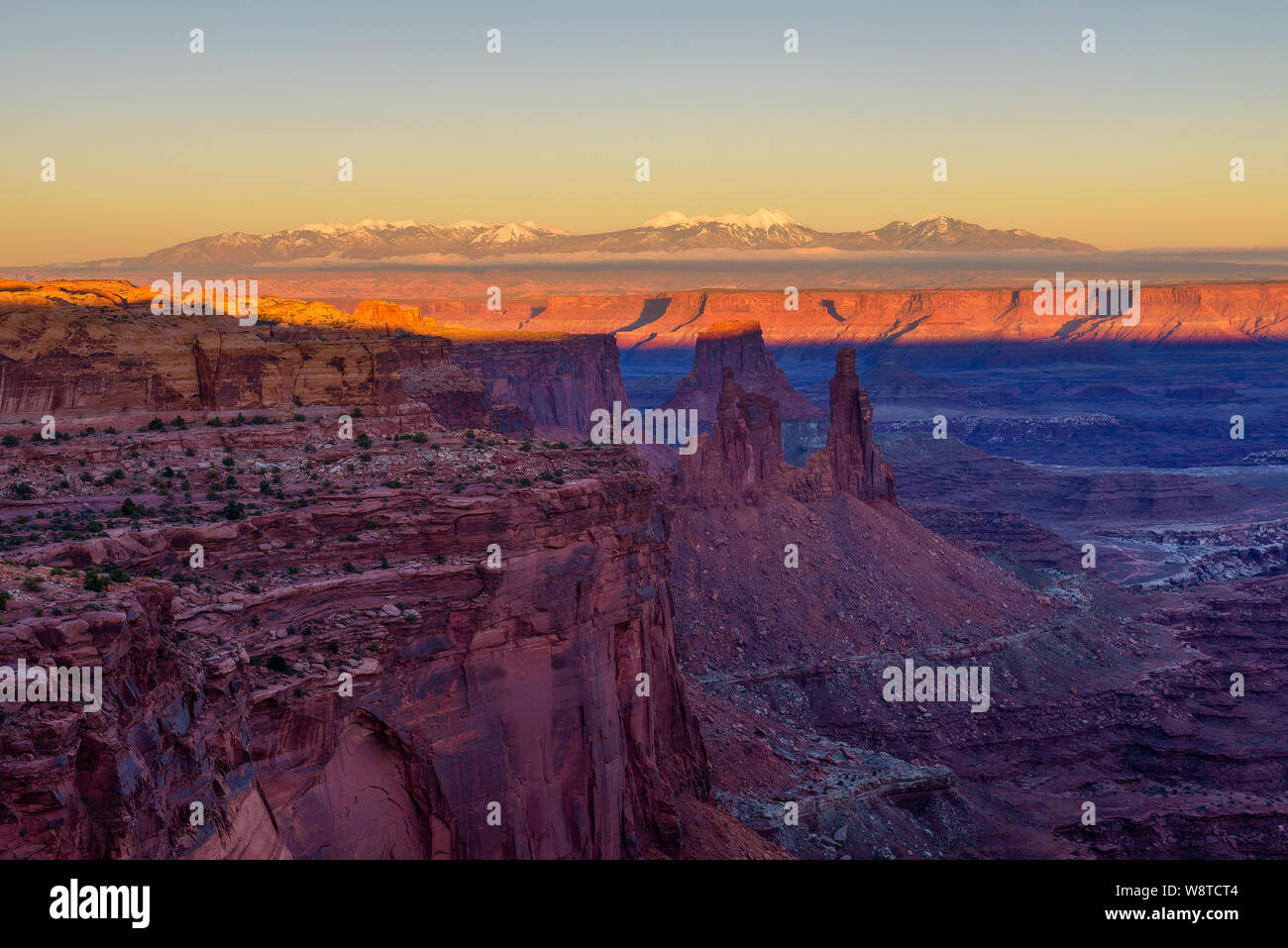 Moab desert sunset hi-res stock photography and images - Alamy