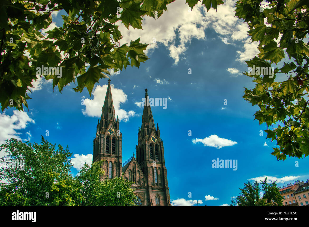 Namesti miru the peace square hi-res stock photography and images - Alamy