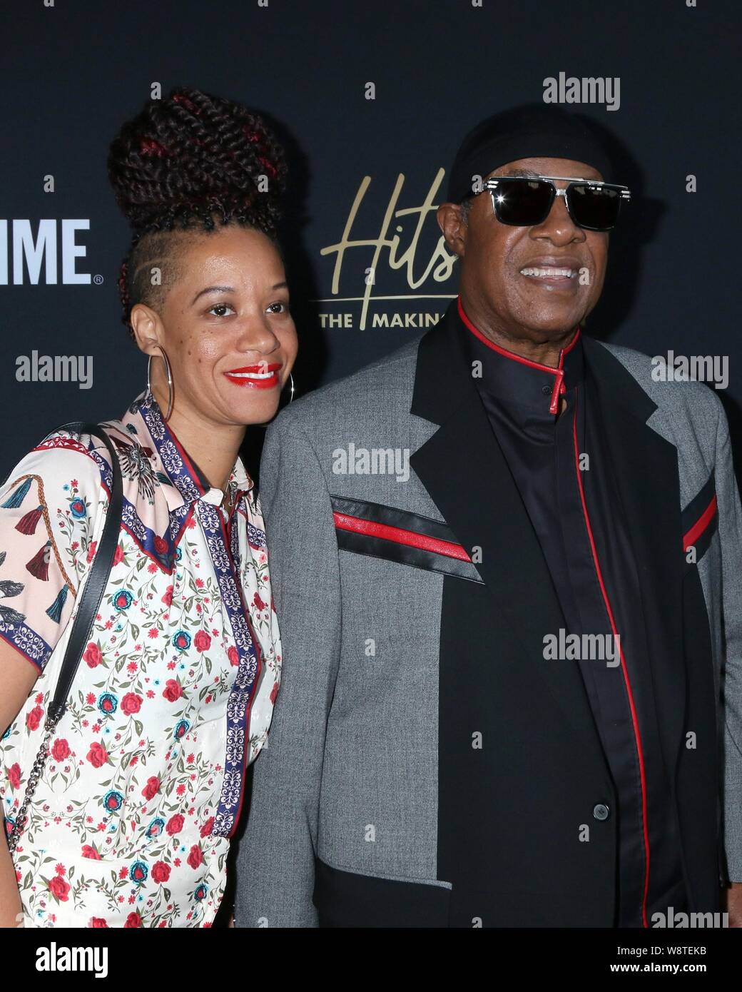 Tomeeka Robyn Bracy, Stevie Wonder at arrivals for HITSVILLE: THE ...