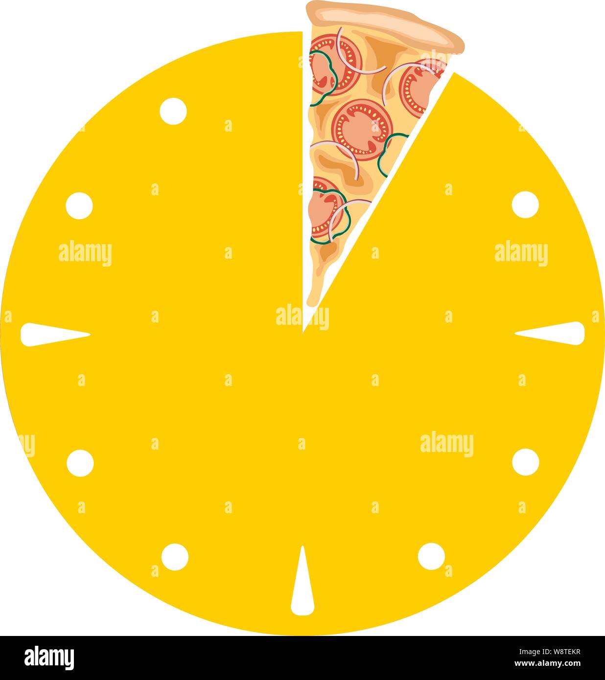 Pizza time italian food Cut Out Stock Images & Pictures - Alamy