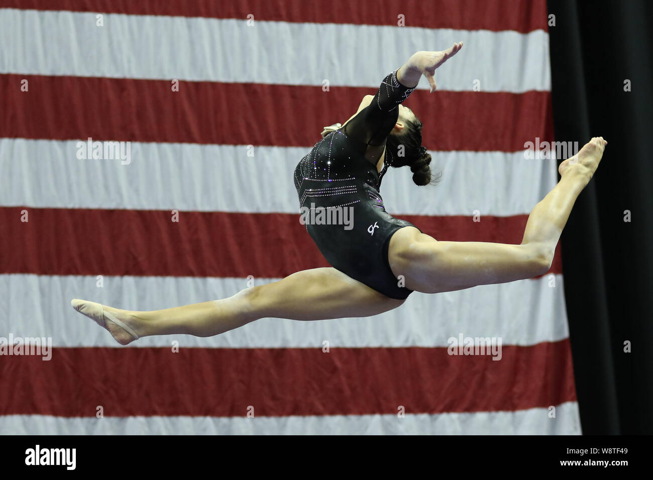 August 9, 2019: Gymnast Kayla DiCello competes during day one of the ...