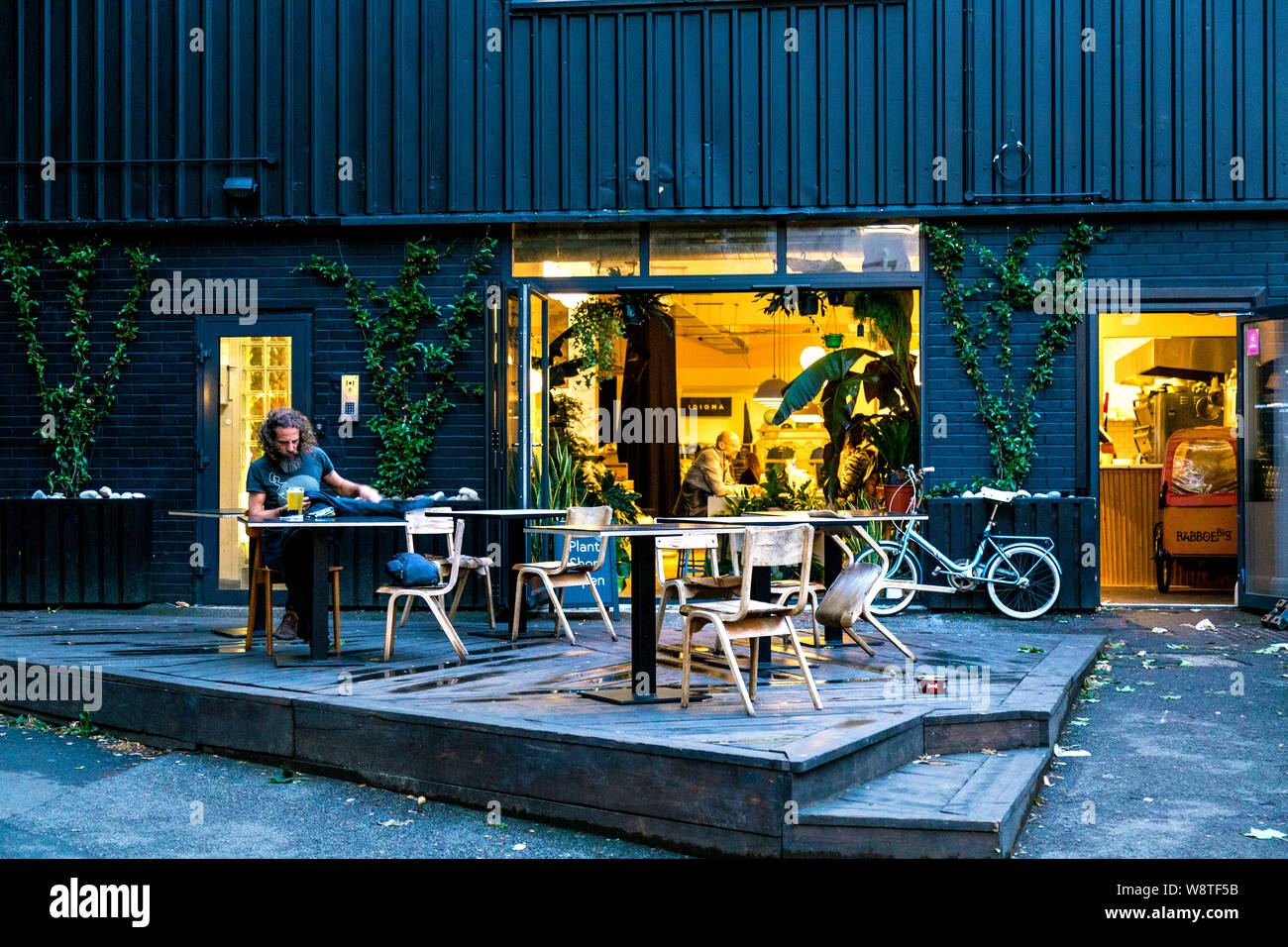 Hackney Downs Night Market at Hackney Downs Studios, London, UK Stock ...