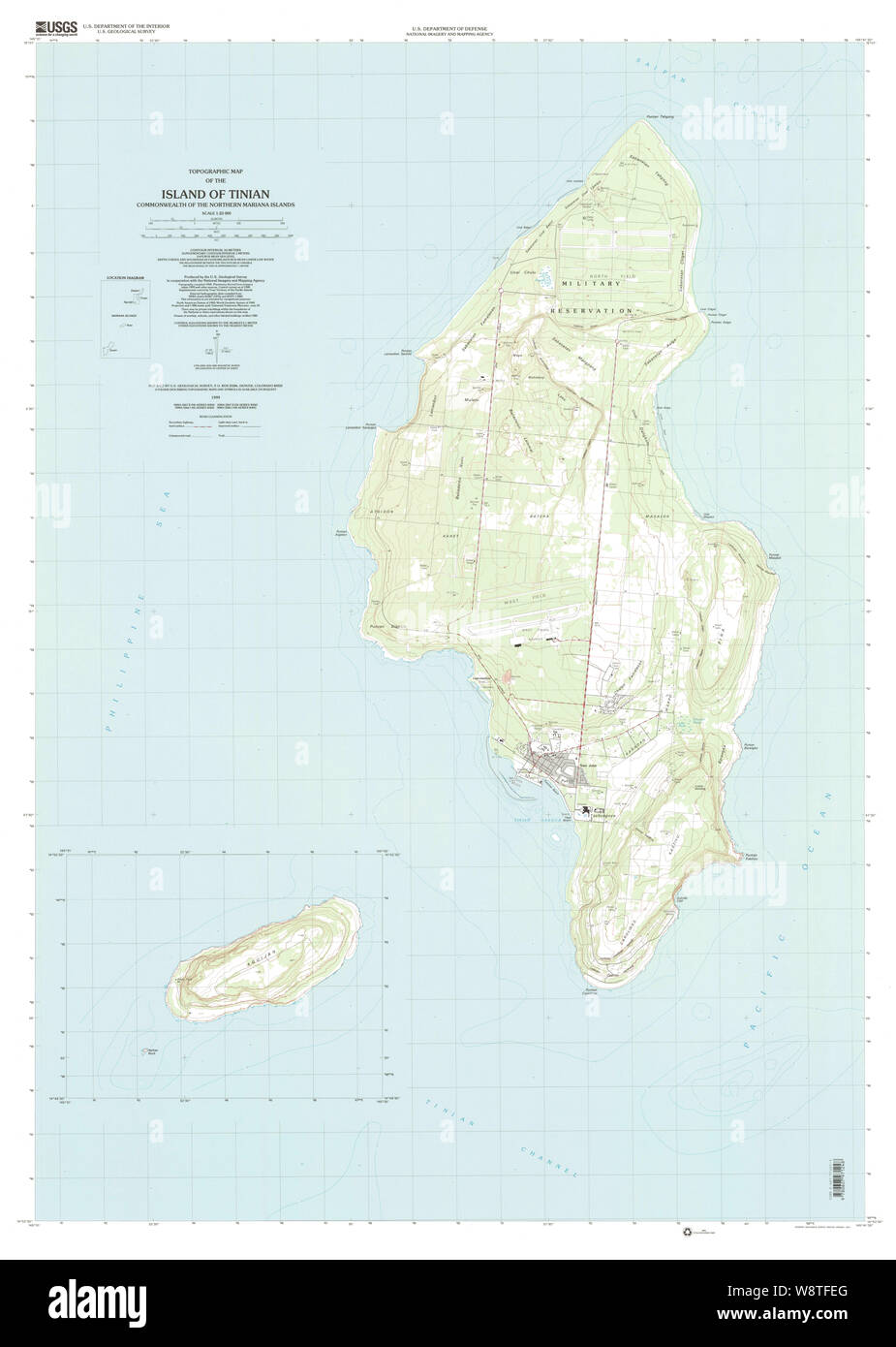 Tinian island Cut Out Stock Images & Pictures - Alamy