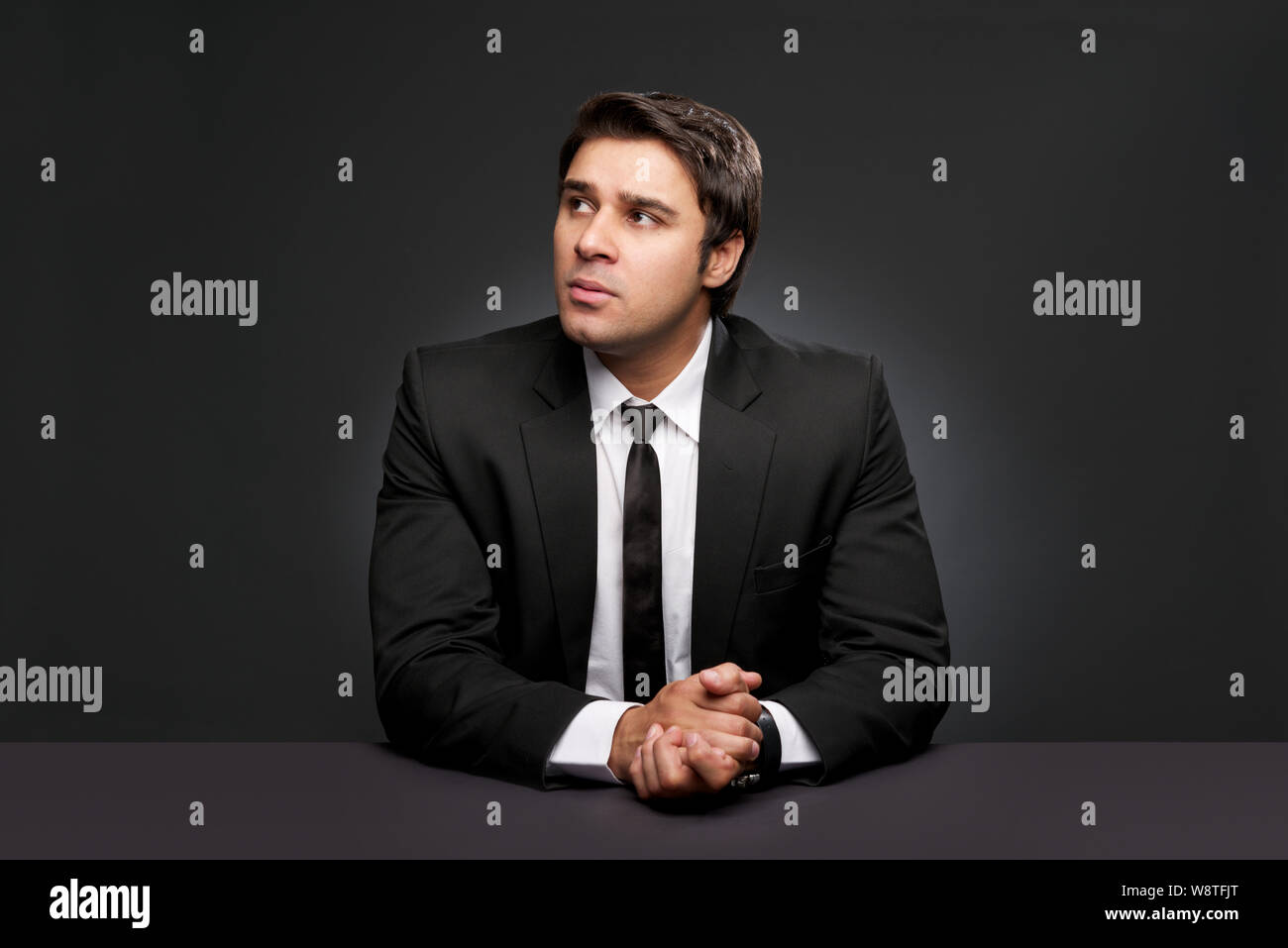 Young man serious edgy hi-res stock photography and images - Alamy