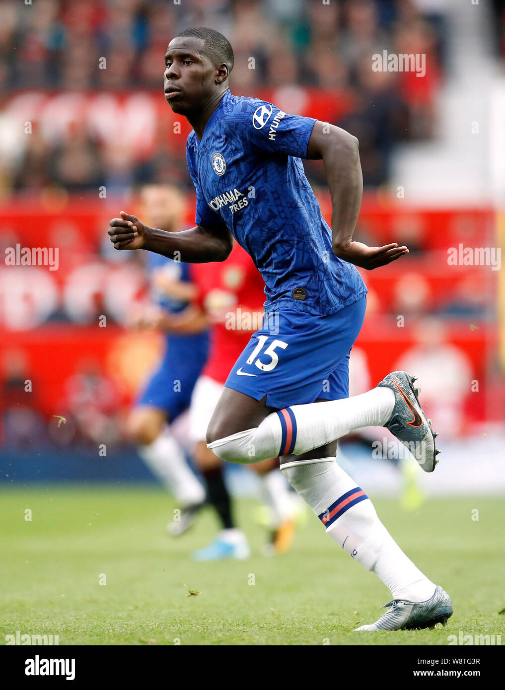 Chelsea’s Kurt Zouma during the Premier League match at Old Trafford ...