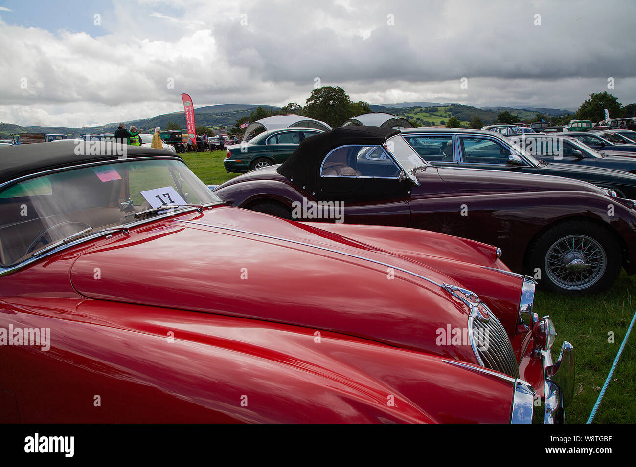 3 Cocks Vintage and Steam Rally, Hay-on-Wye Stock Photo - Alamy