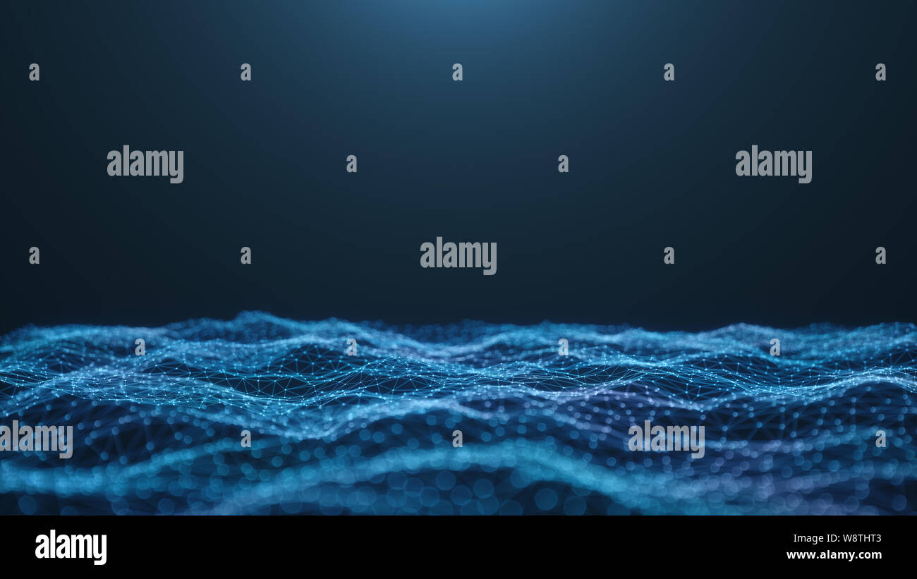 Internet Connection Technology Concept Cloud Computing Neural Communications Of A