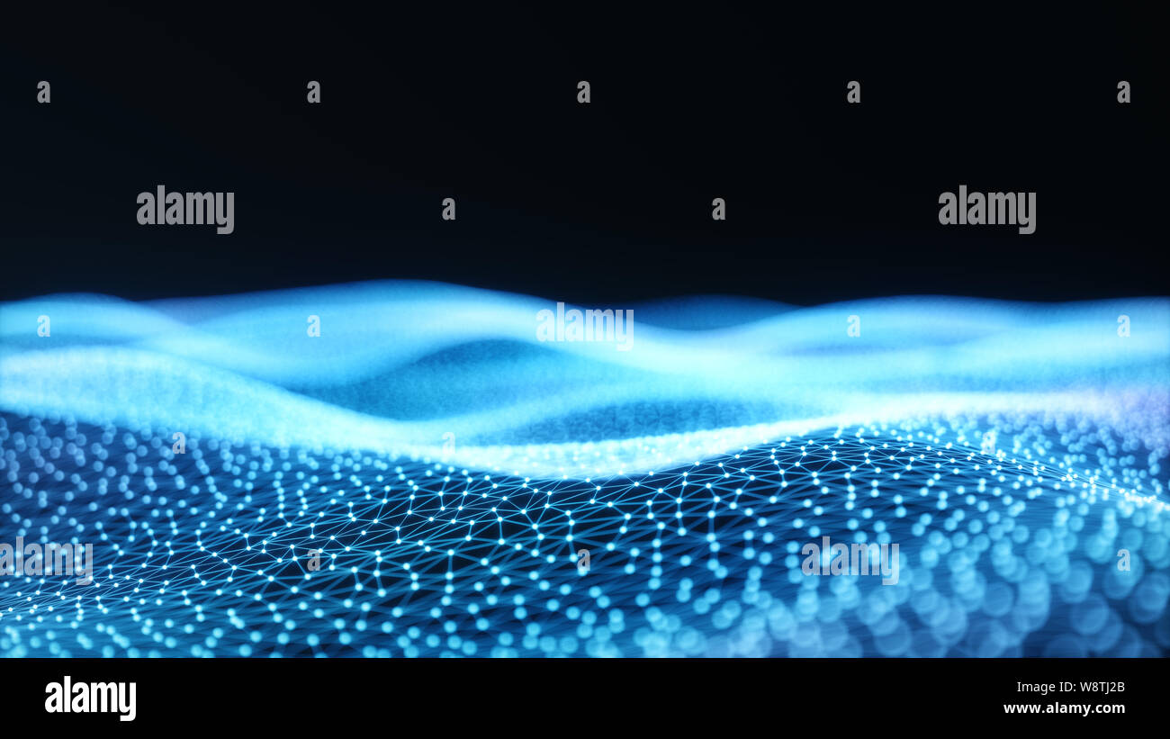 Internet Connection Technology Concept Cloud Computing Neural