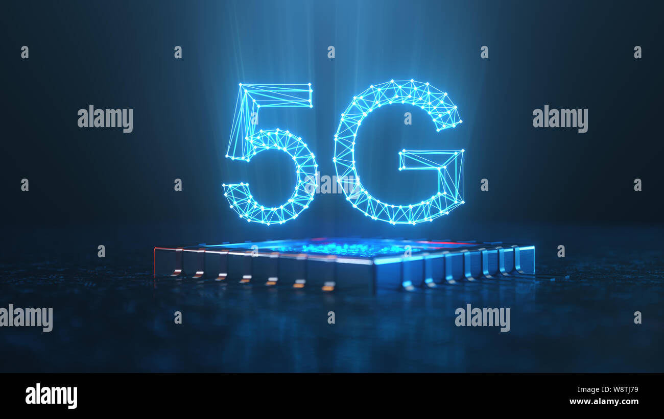 5G wireless high-speed mobile Internet. Technology concept. High speed ...