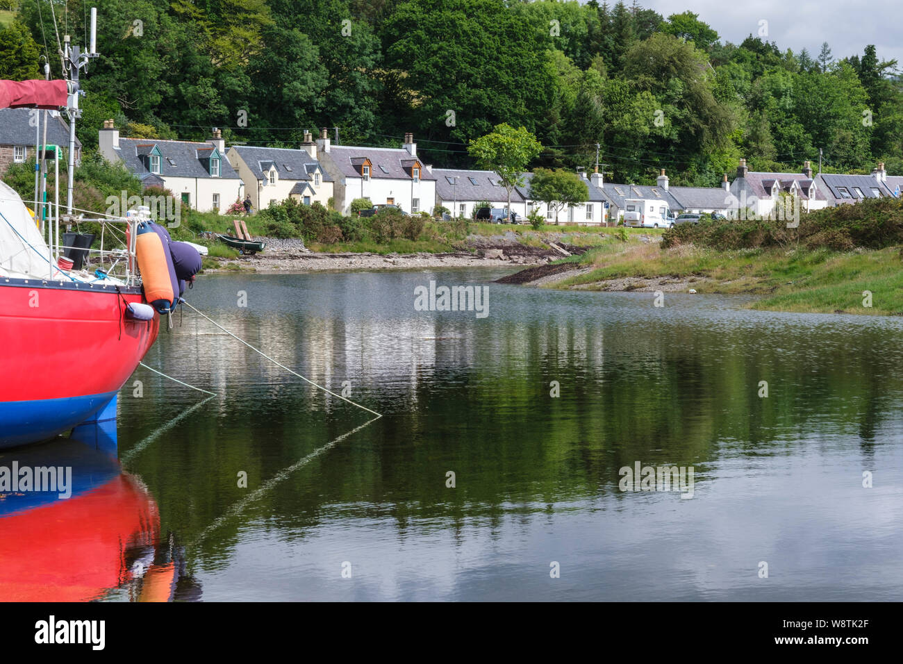 Lochcarron village hi-res stock photography and images - Alamy