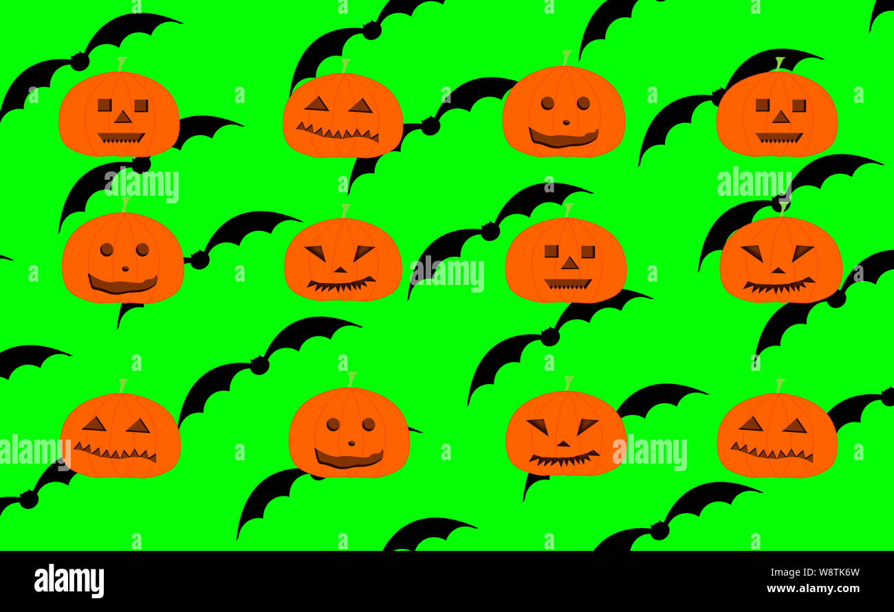 Repeating seamless pattern pumpkins hi-res stock photography and images ...