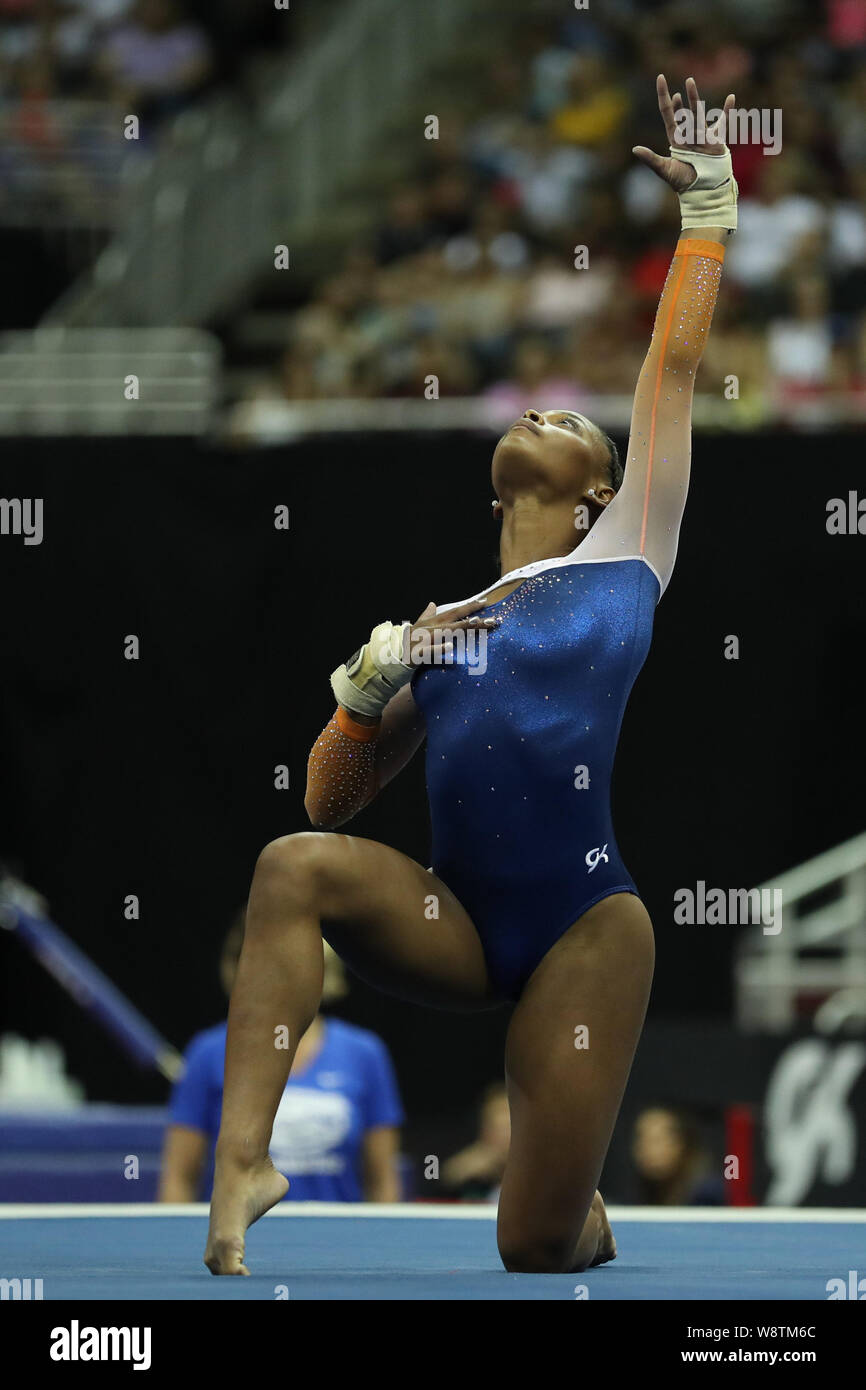 Trinity thomas gymnastics hi-res stock photography and images - Alamy