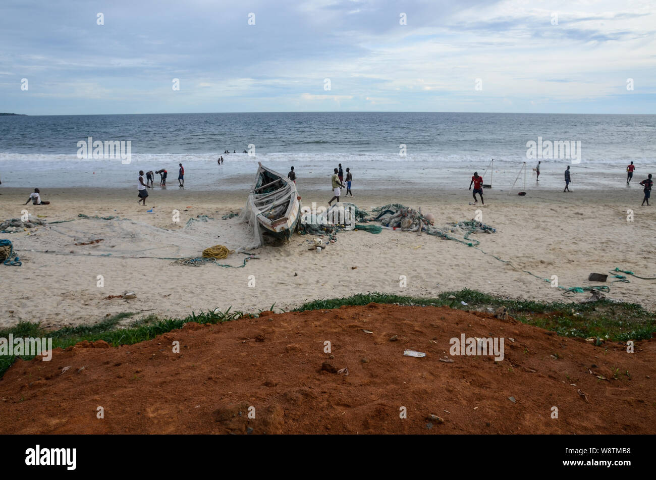 Sierra leone freetown beach hi-res stock photography and images - Alamy
