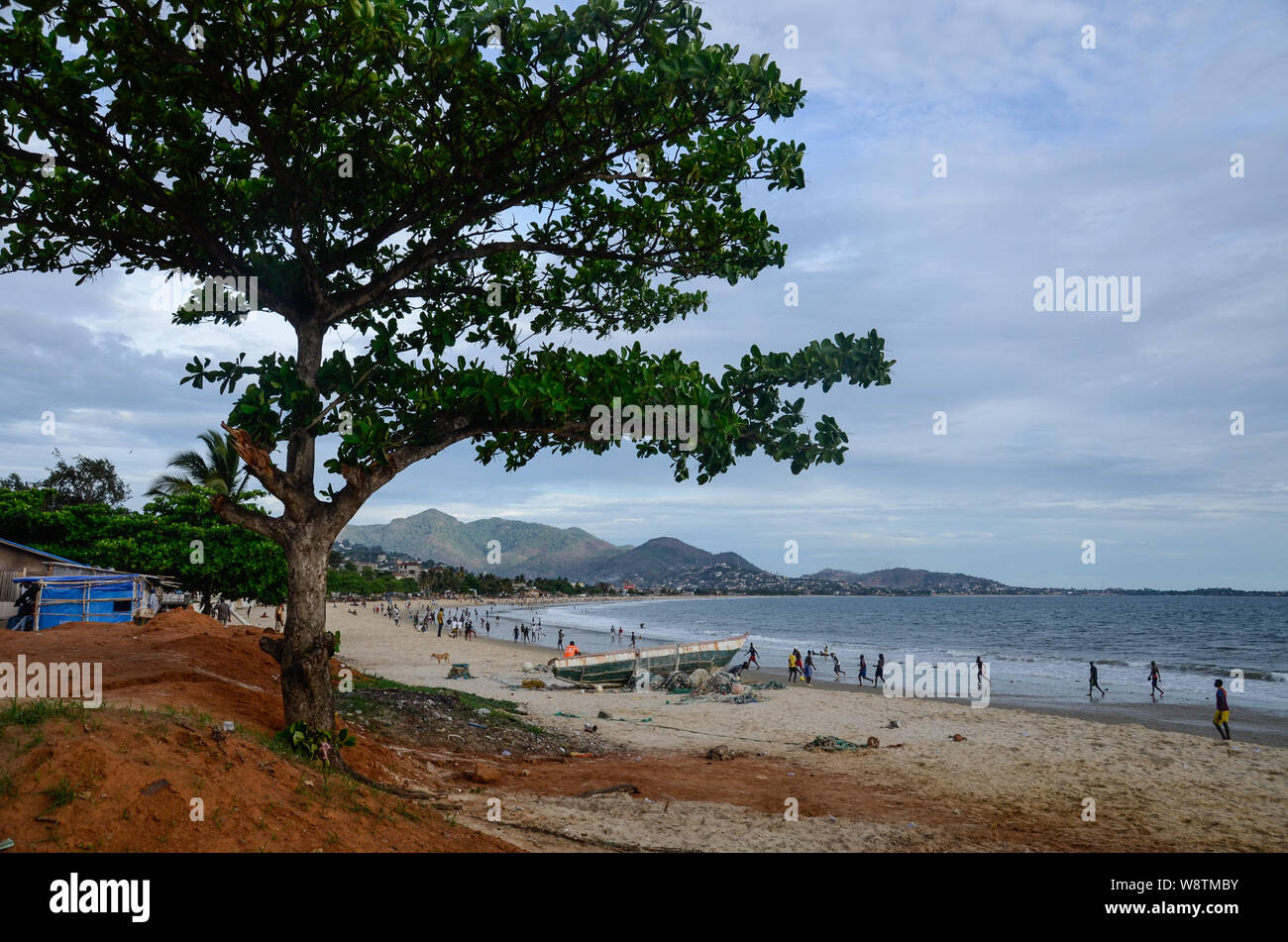 Sierra leone freetown beach hi-res stock photography and images - Alamy