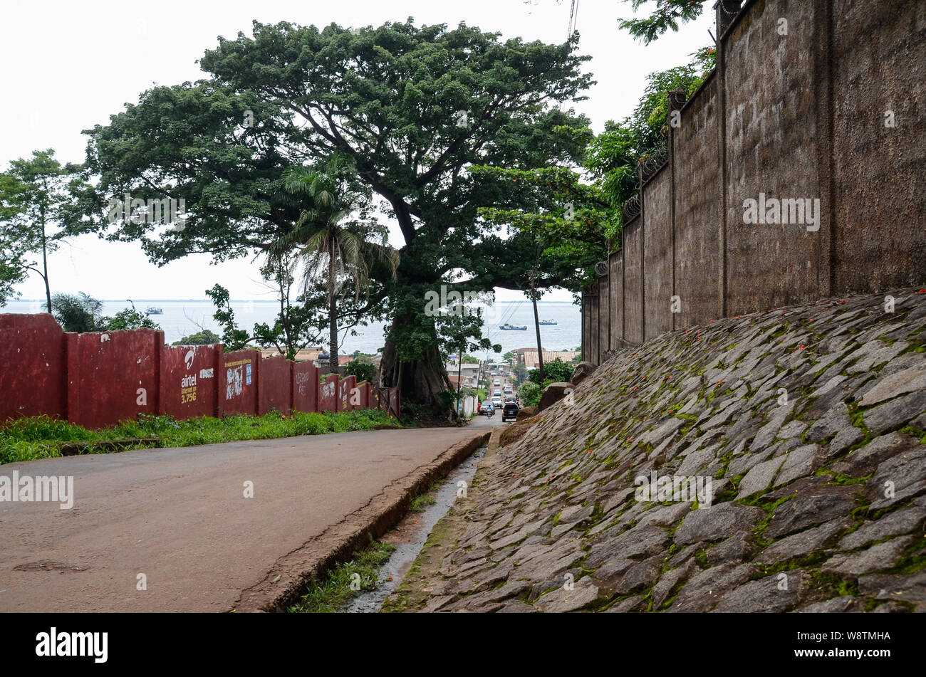 Macaulay Street, Murray Town, Freetown, Sierra Leone in 2014 Stock ...