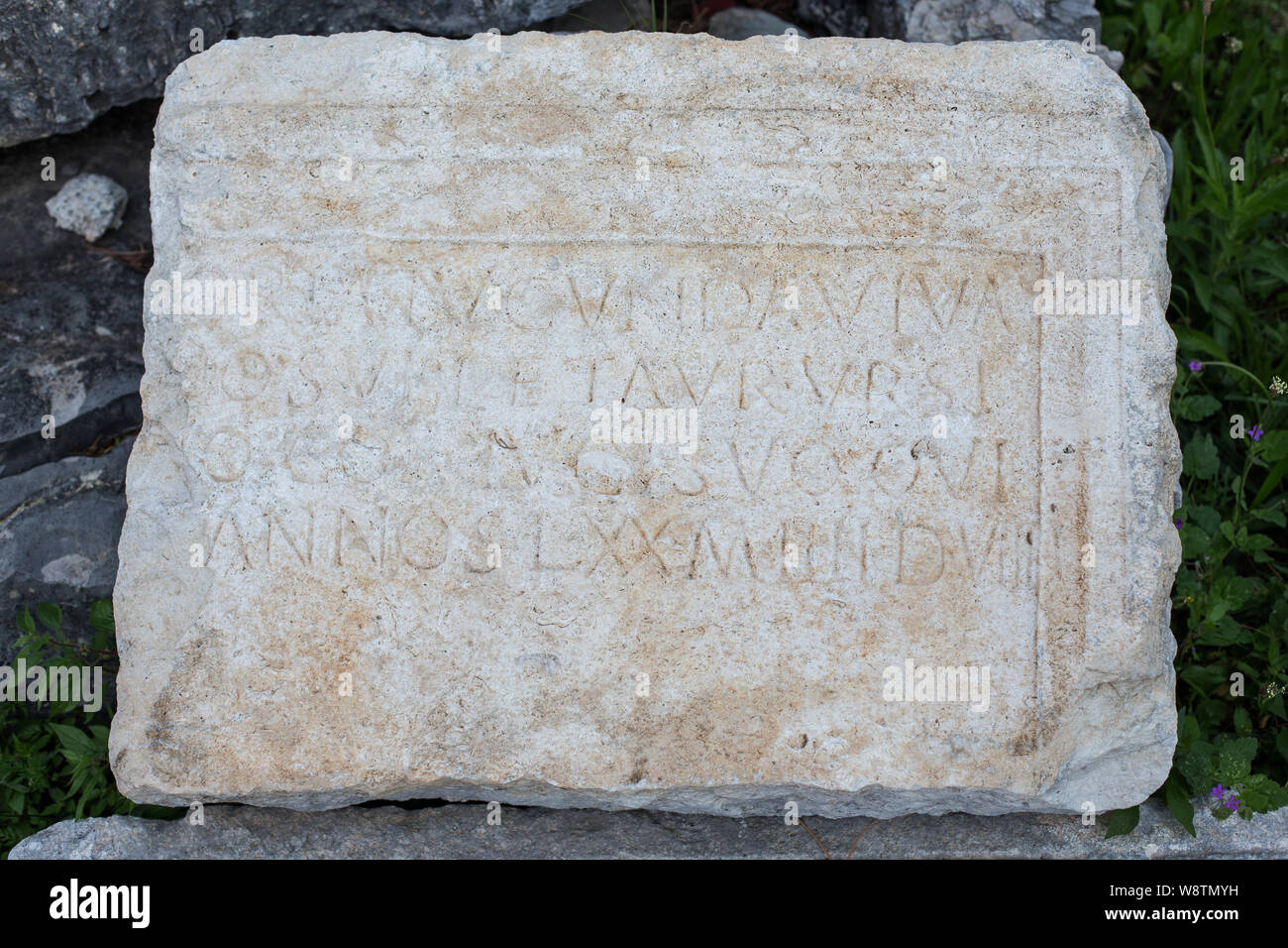 08 MAY 2019. Split, Croatia. Roman ruins of Salona at Solin, ancient ...