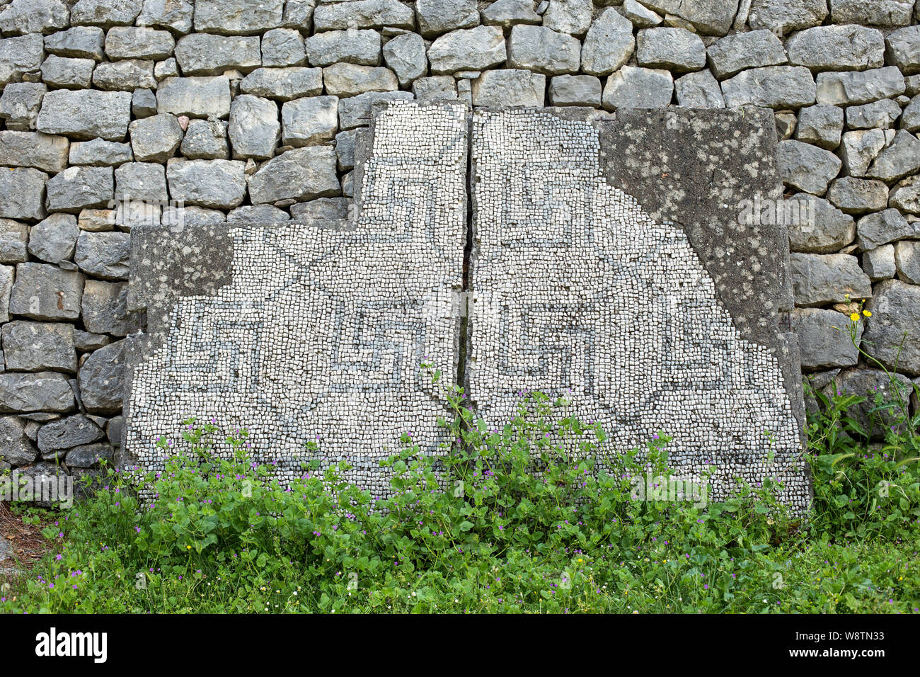 08 MAY 2019. Split, Croatia. Roman ruins of Salona at Solin, ancient ...