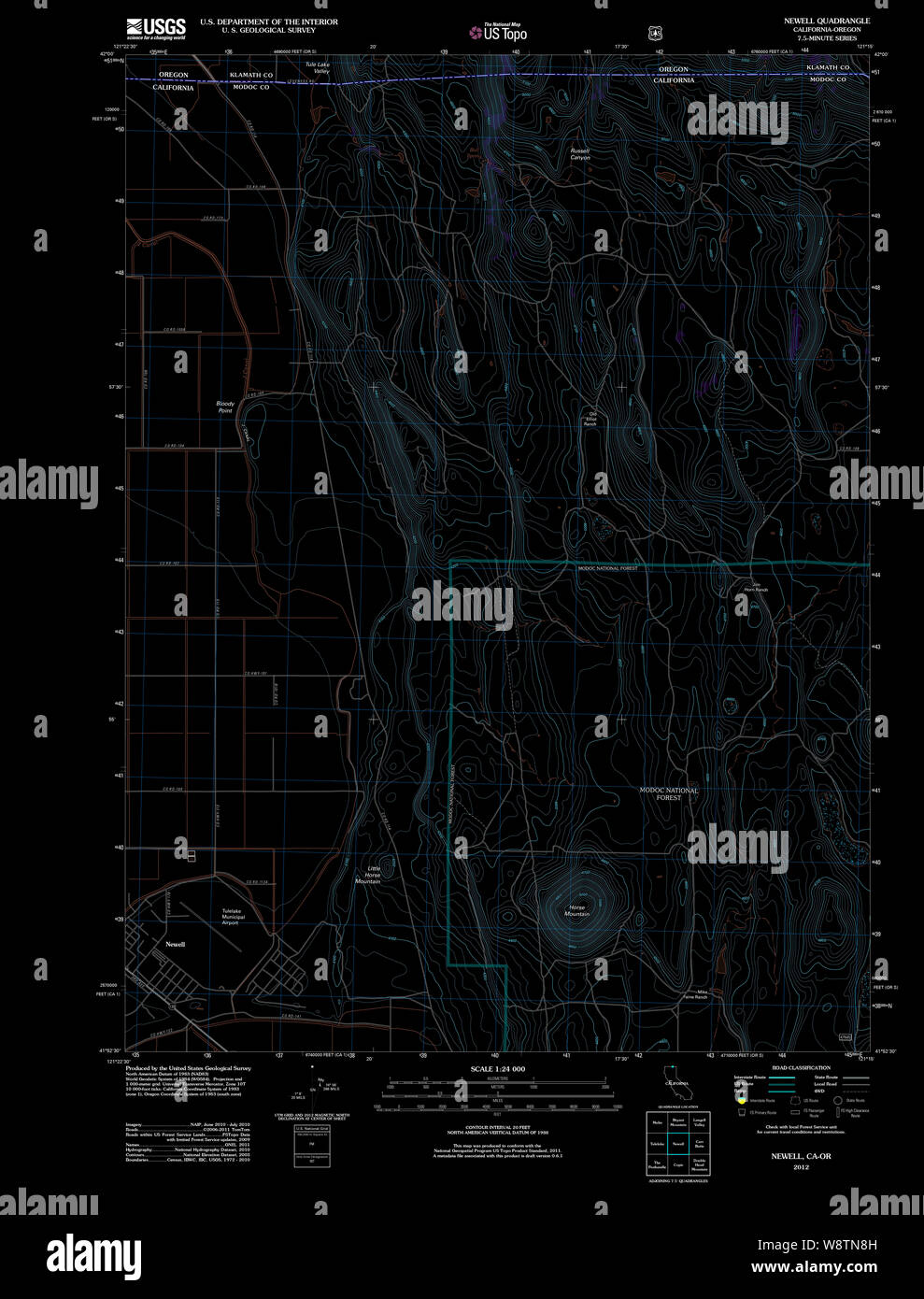 Map of newell hi-res stock photography and images - Alamy