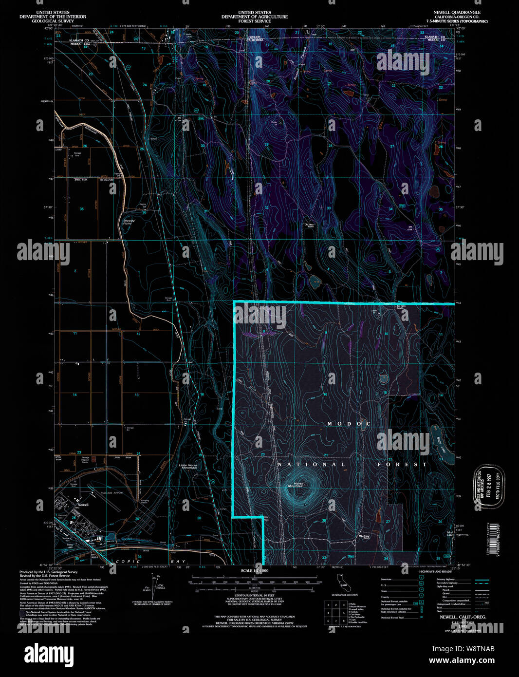 Map of newell hi-res stock photography and images - Alamy