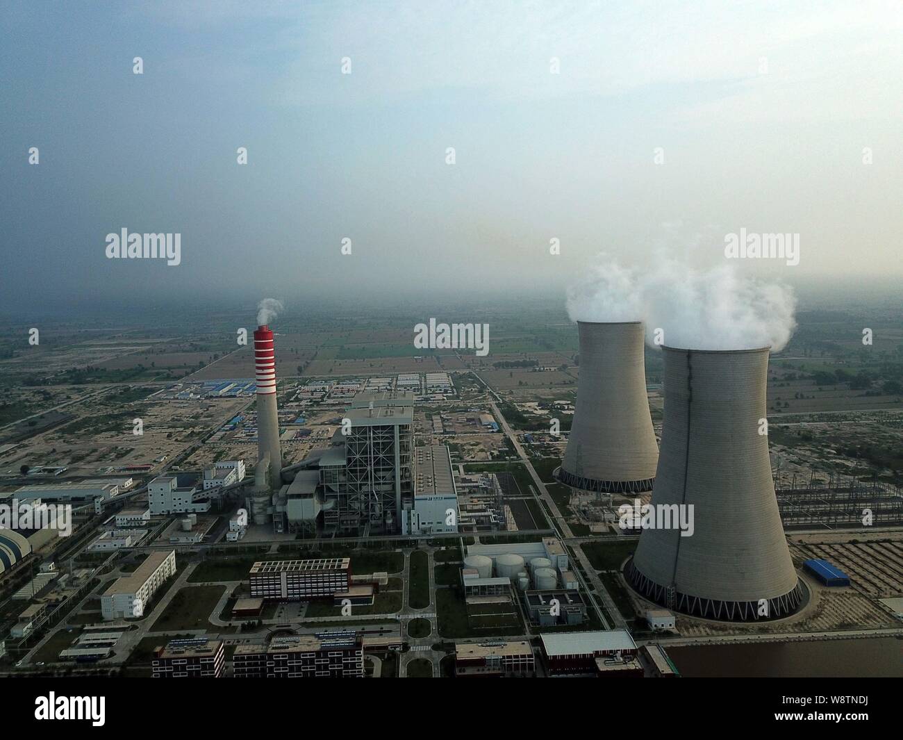 (190811) -- SAHIWAL (PAKISTAN), Aug. 11, 2019 (Xinhua) -- The aerial ...