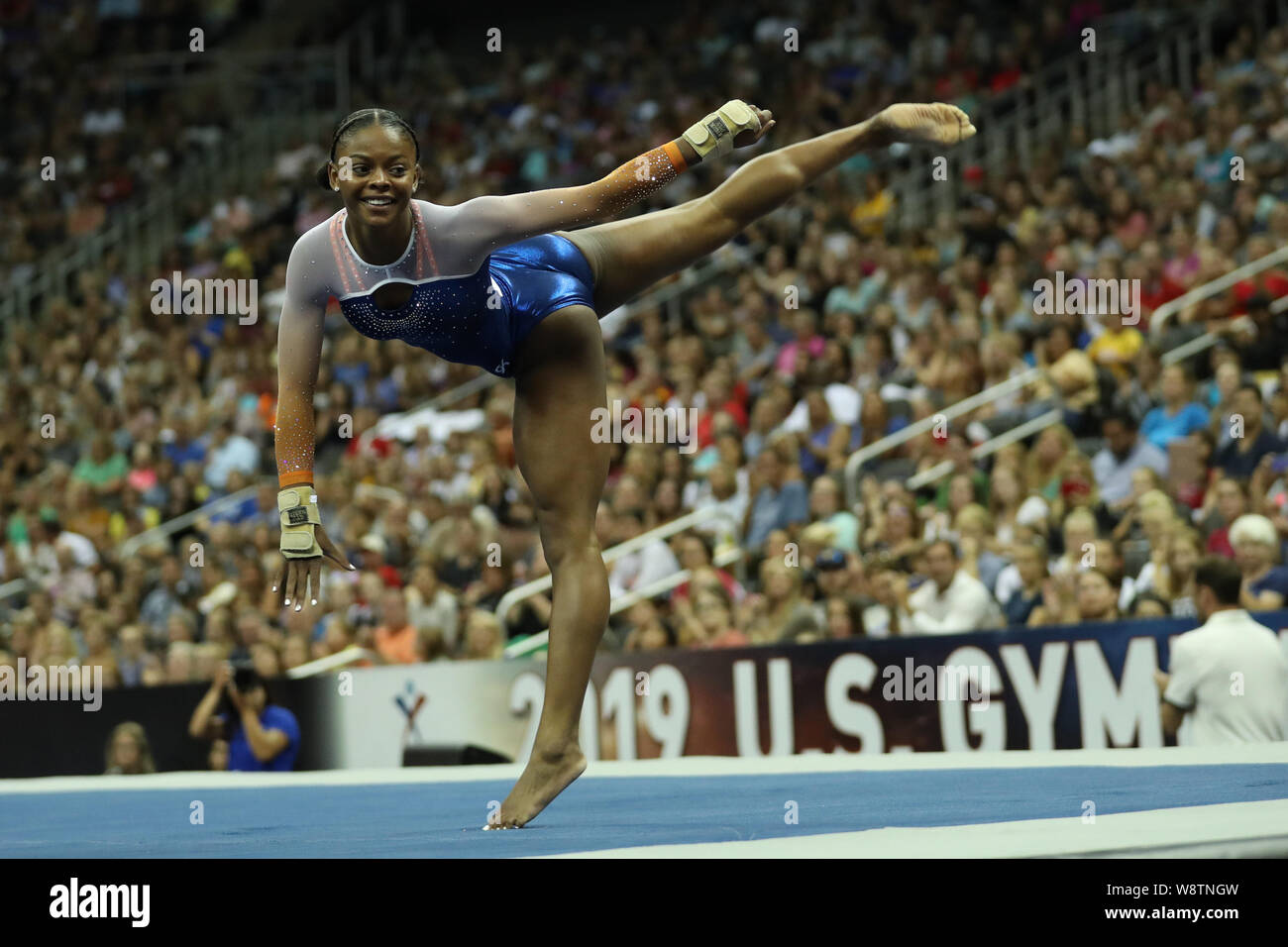 Trinity thomas gymnastics hi-res stock photography and images - Alamy