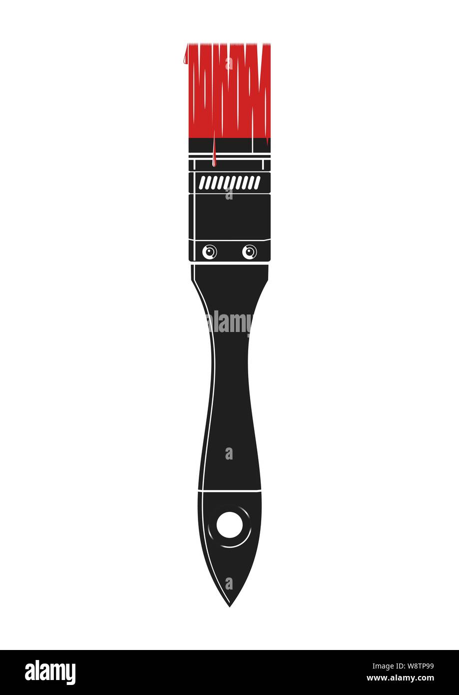 Applying color Stock Vector Images - Alamy