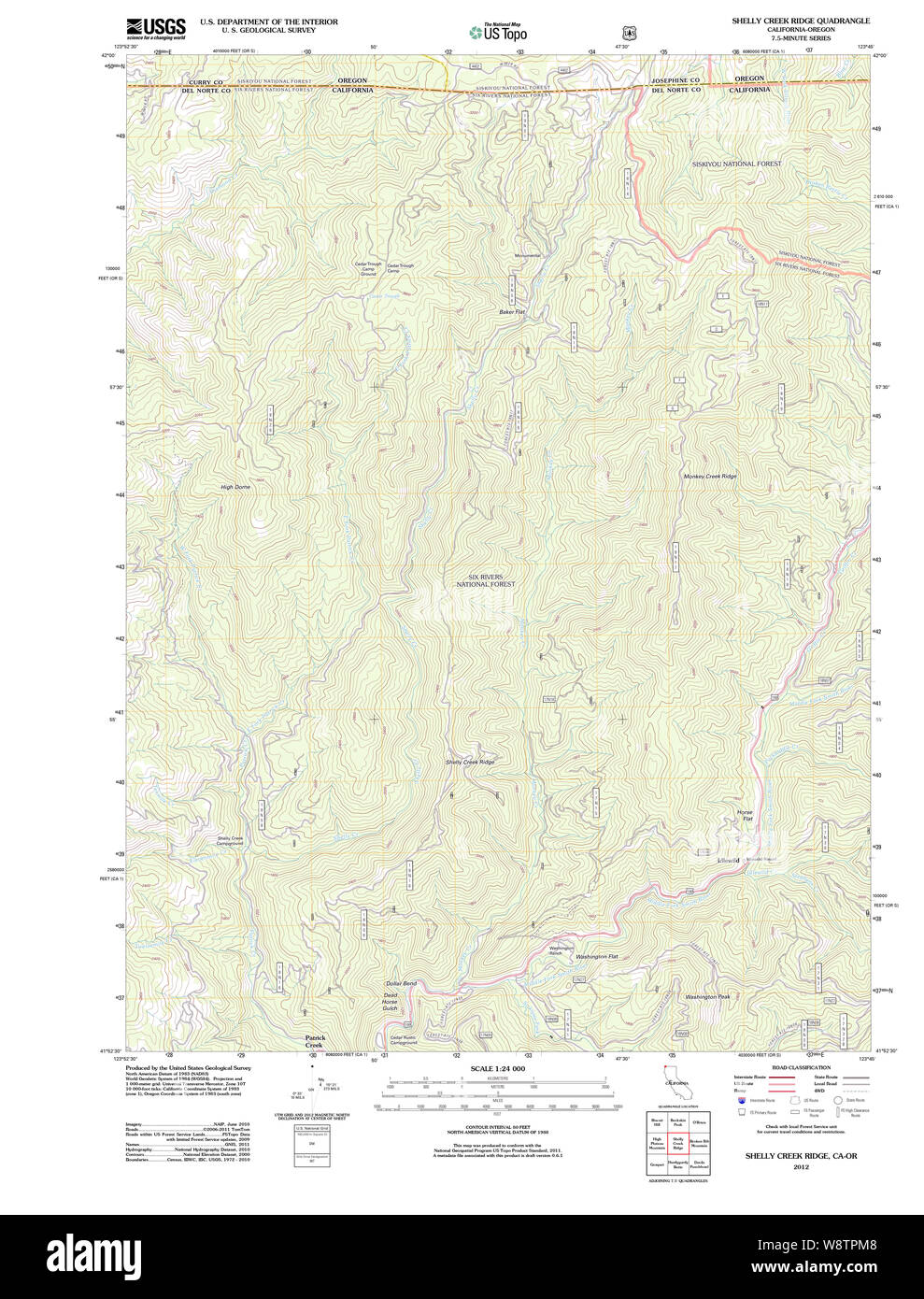 Shelly creek ridge hi-res stock photography and images - Alamy