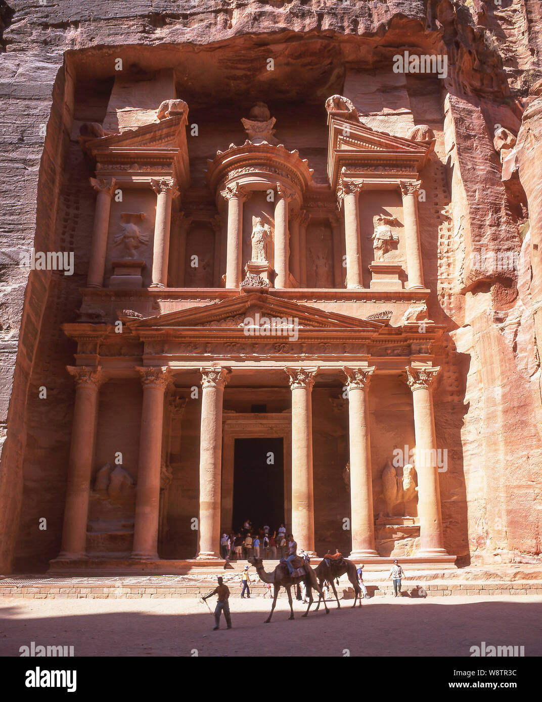 The Treasury (Al Khazneh), Ancient City of Petra, Maan, Kingdom of ...