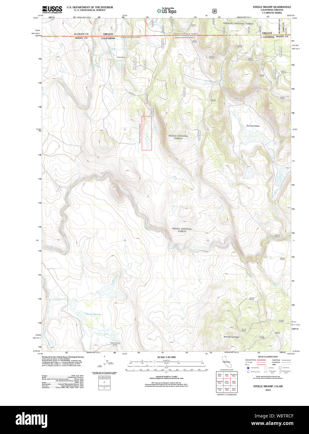 Map of steele hi-res stock photography and images - Alamy