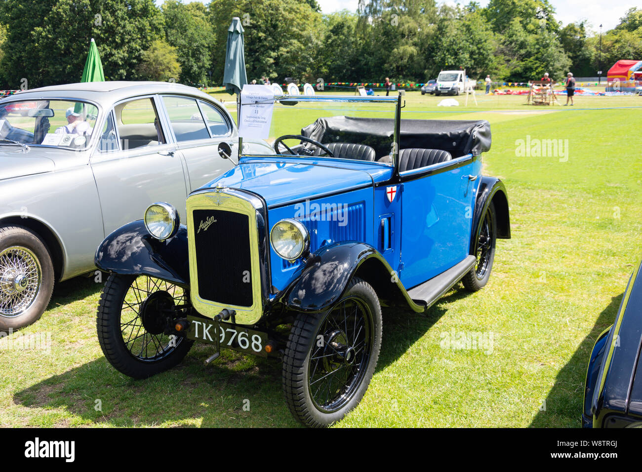 Classic Austin 7 convertible car, Englefield Green Village Fair on The ...