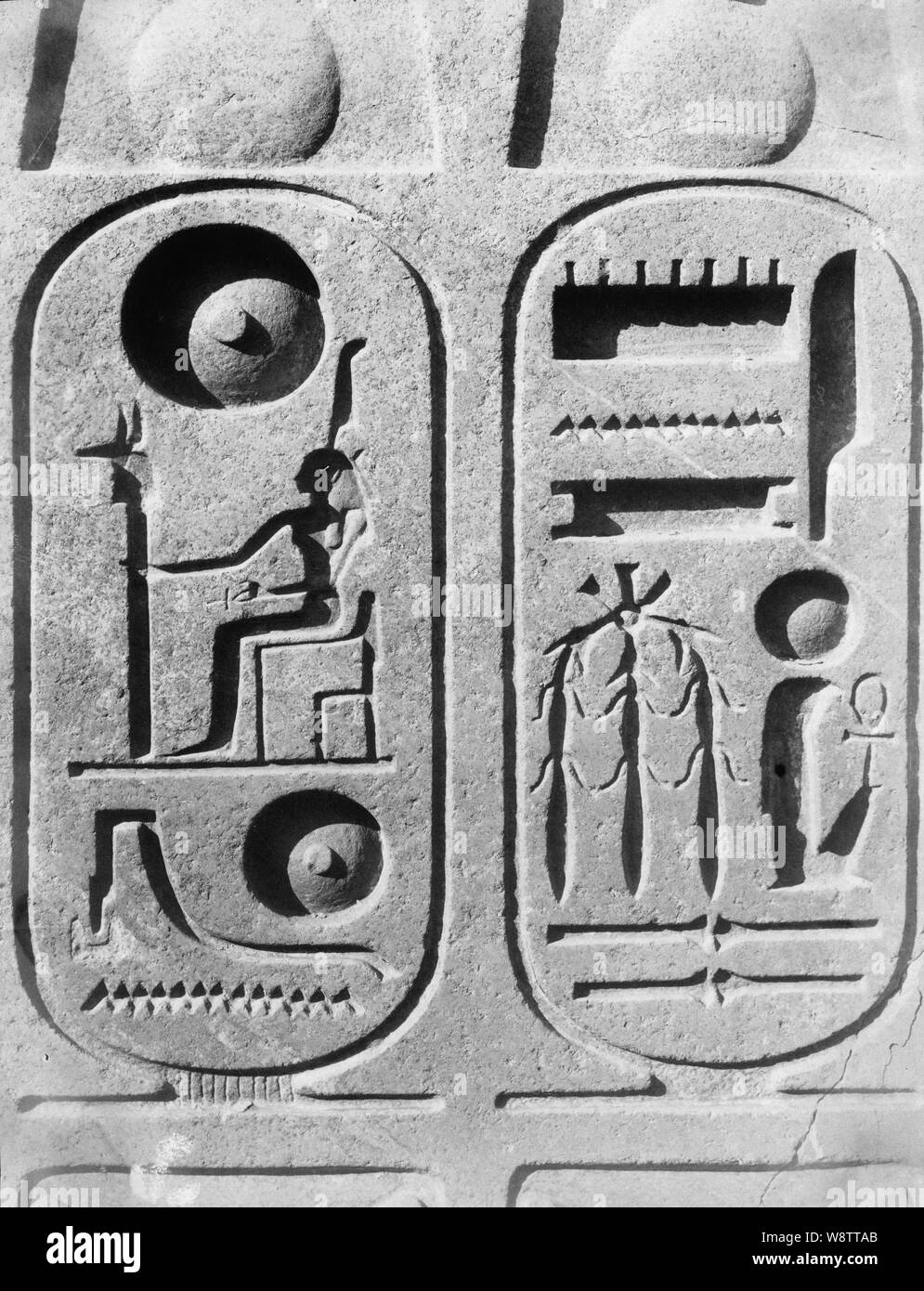 Hieroglyphs Black and White Stock Photos & Images - Alamy