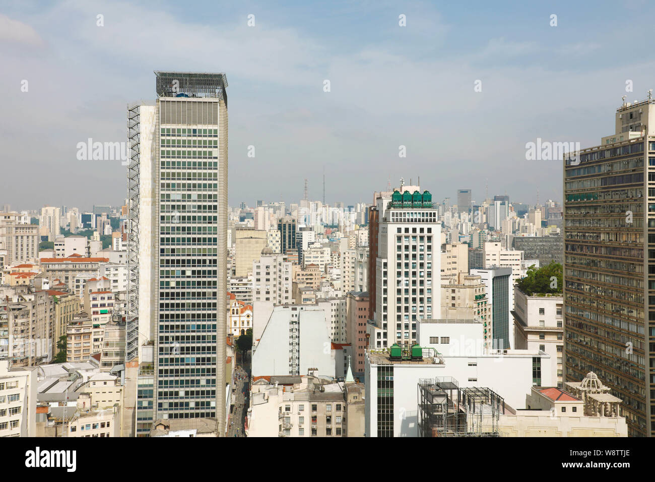 Sao Paulo Skyline Downtown Brazil Stock Photo - Alamy