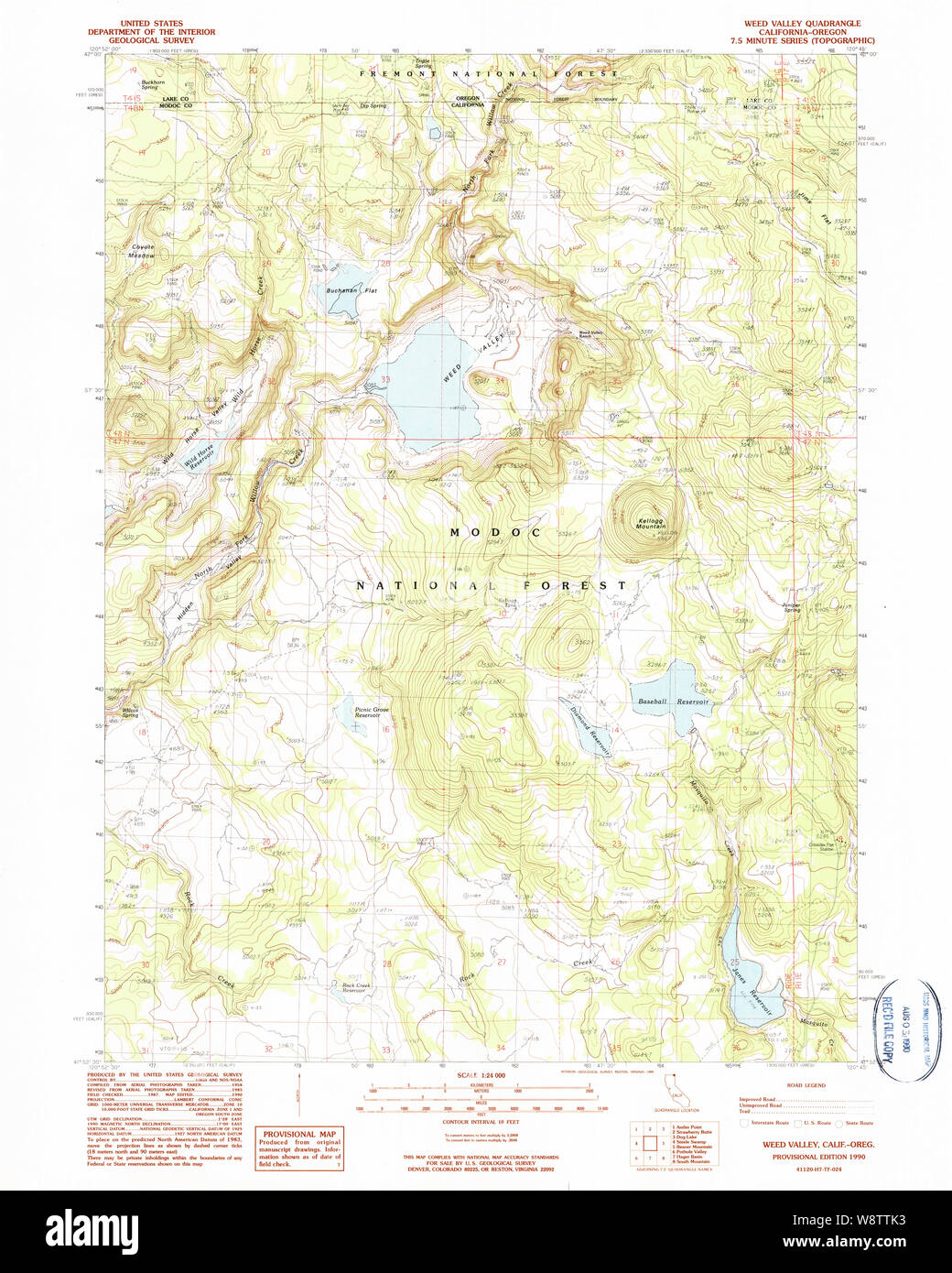 Map of weed california hi-res stock photography and images - Alamy