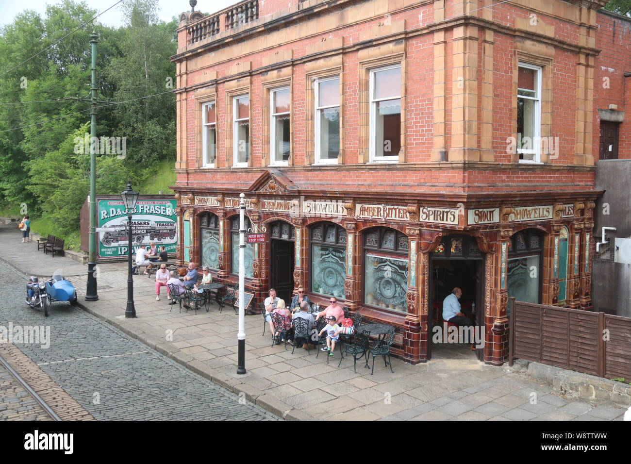 Crich tramway village hi-res stock photography and images - Alamy