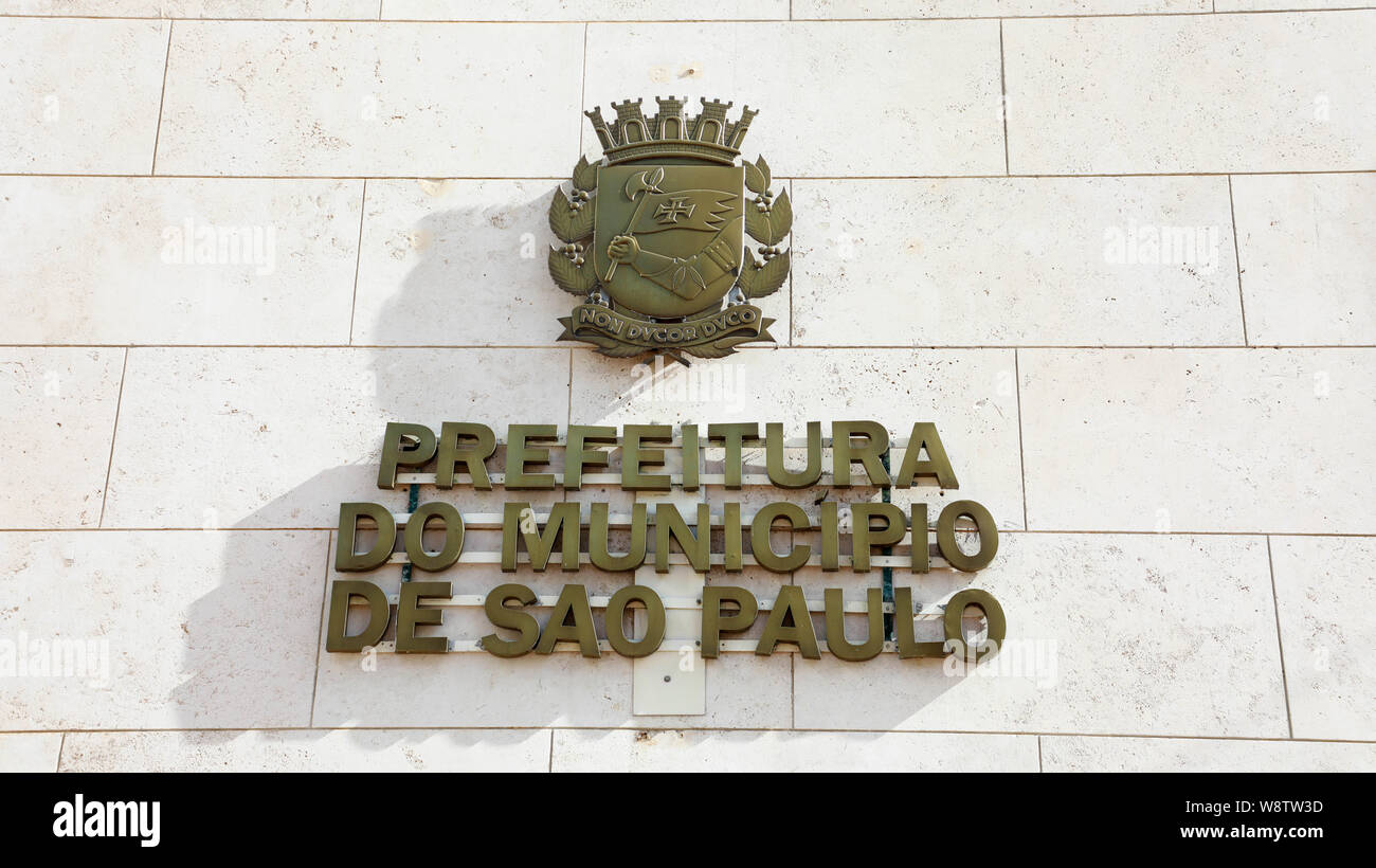 Municipio de sao paulo hi-res stock photography and images - Alamy