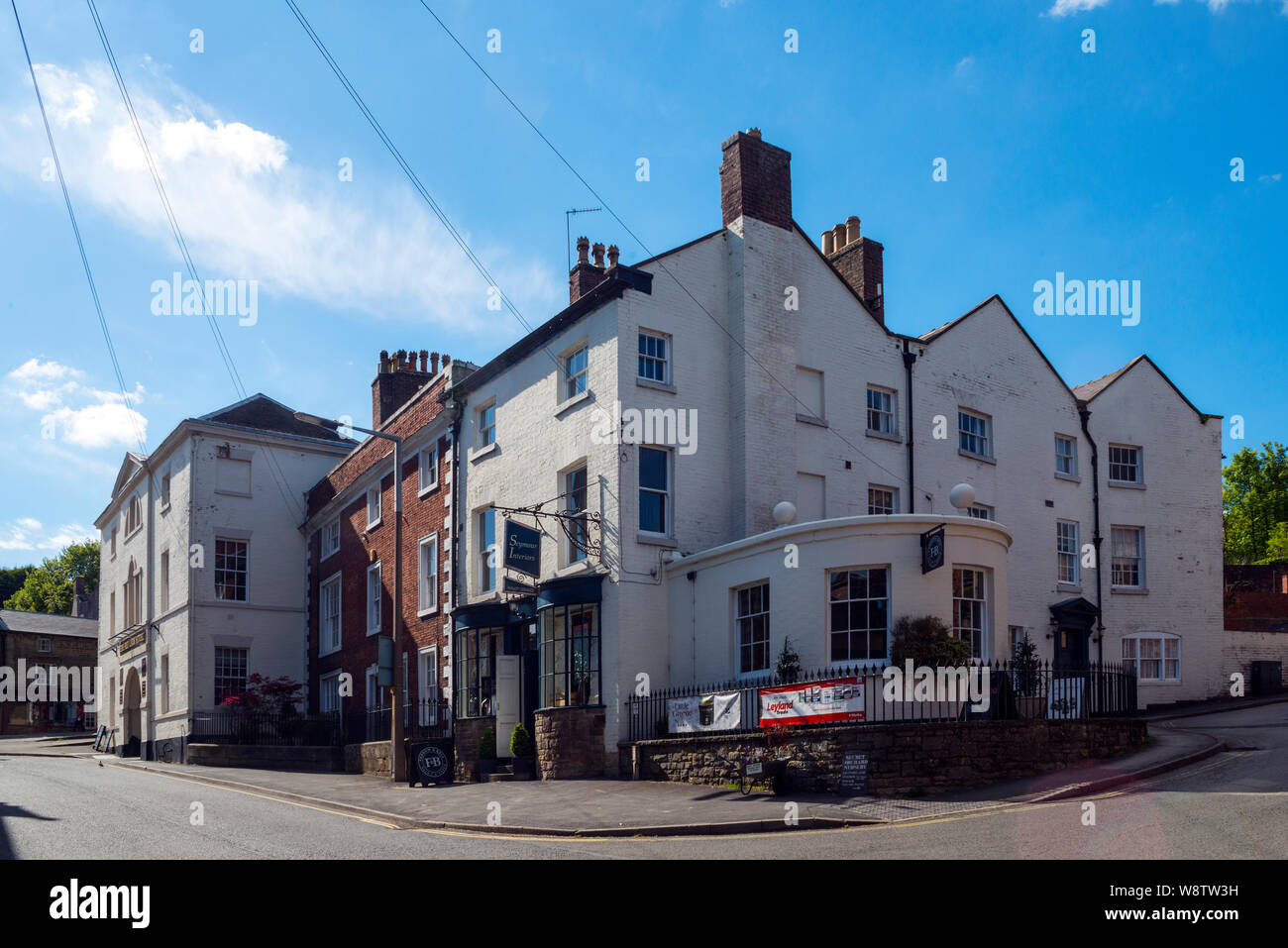 Coldwell Street, Wirksworth, Derbyshire Stock Photo - Alamy