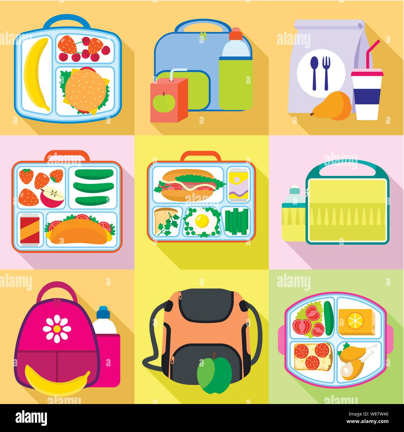 Lunch Bunch Clip Art