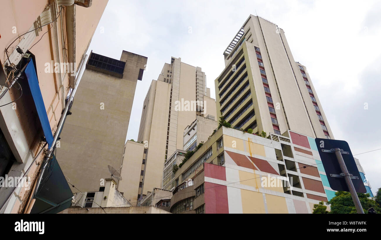 Sao Paulo Cityscape Downtown, Brazil Stock Photo - Alamy