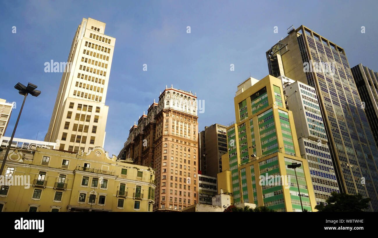 Sao Paulo Downtown Cityscape, Brazil Stock Photo - Alamy