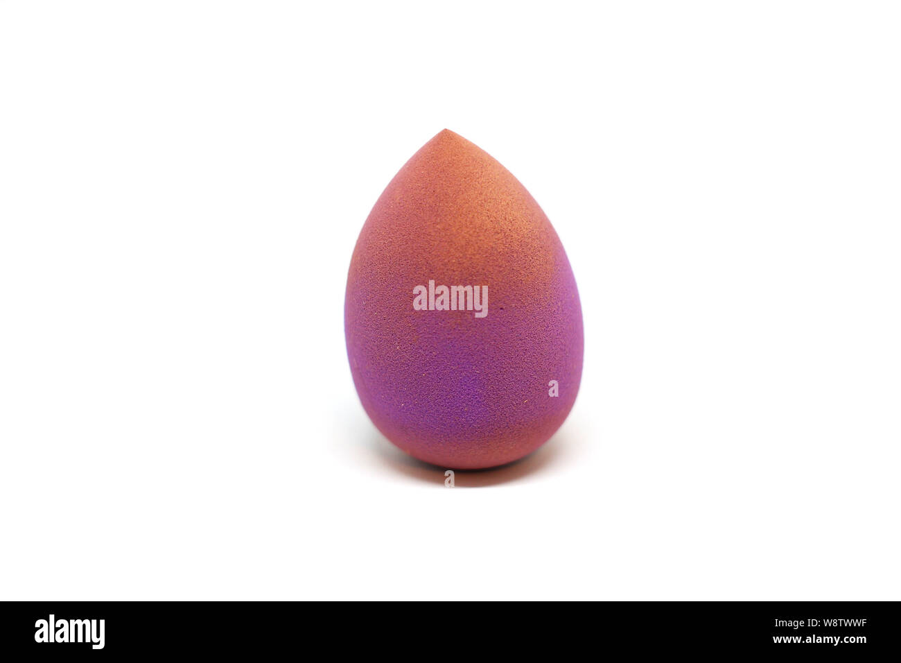 Make up sponge isolated on white background Stock Photo - Alamy