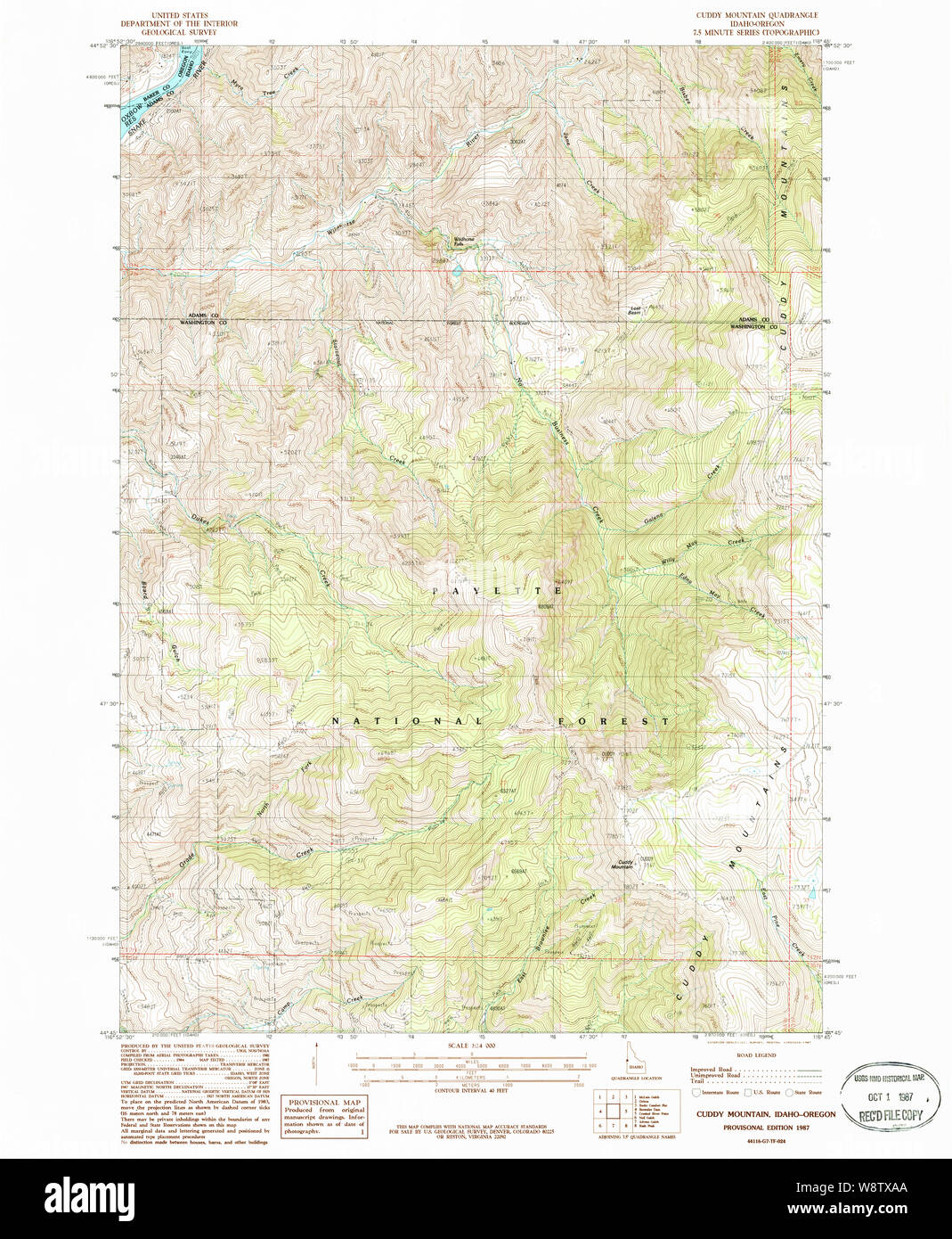 Cuddy mountain hi-res stock photography and images - Alamy