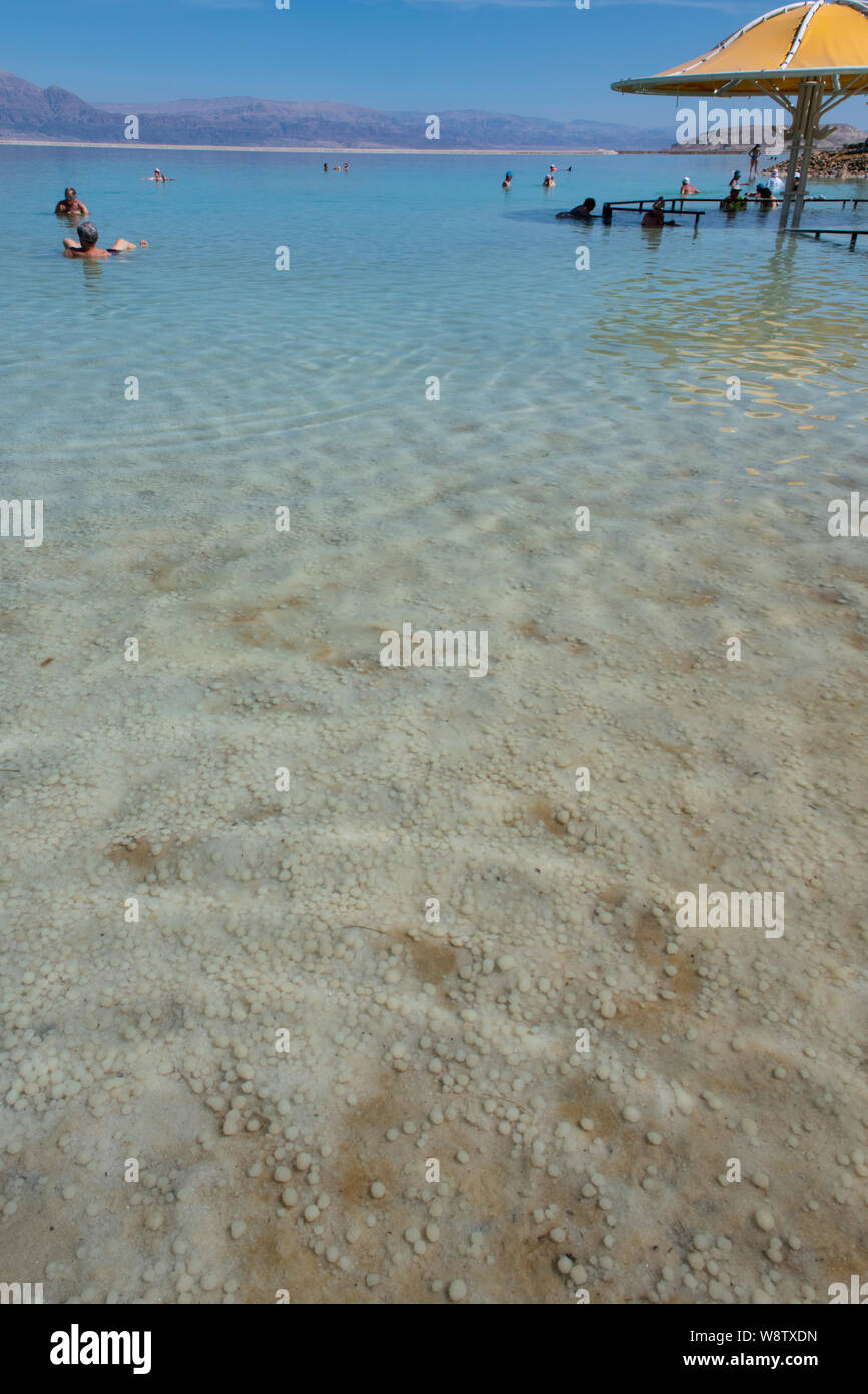Israel, Dead Sea. The lowest place in the world located at over 400 ...