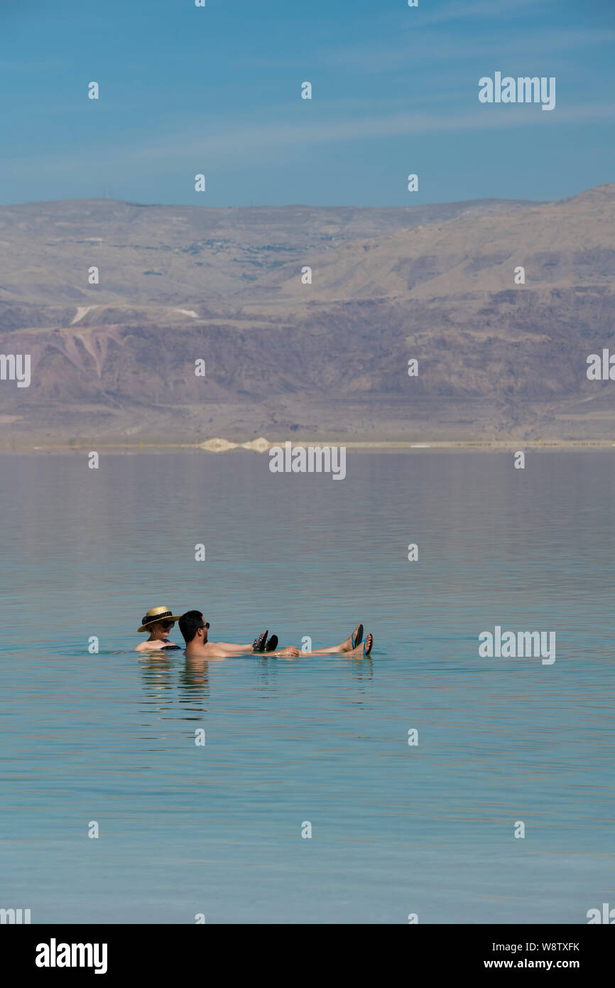 Israel, Dead Sea. The lowest place in the world located at over 400 ...