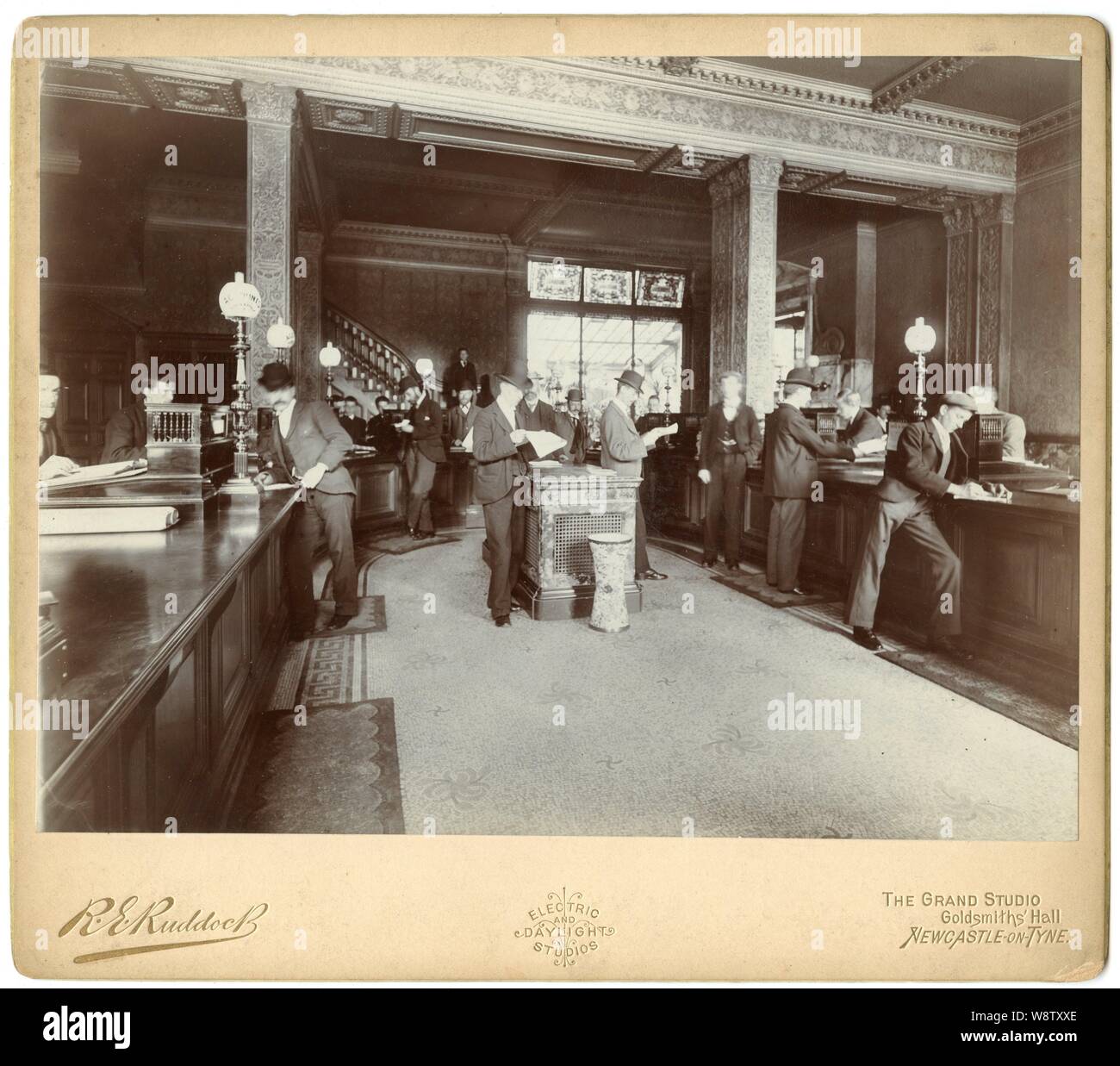 R hoe mechanical printing press Cut Out Stock Images & Pictures - Alamy