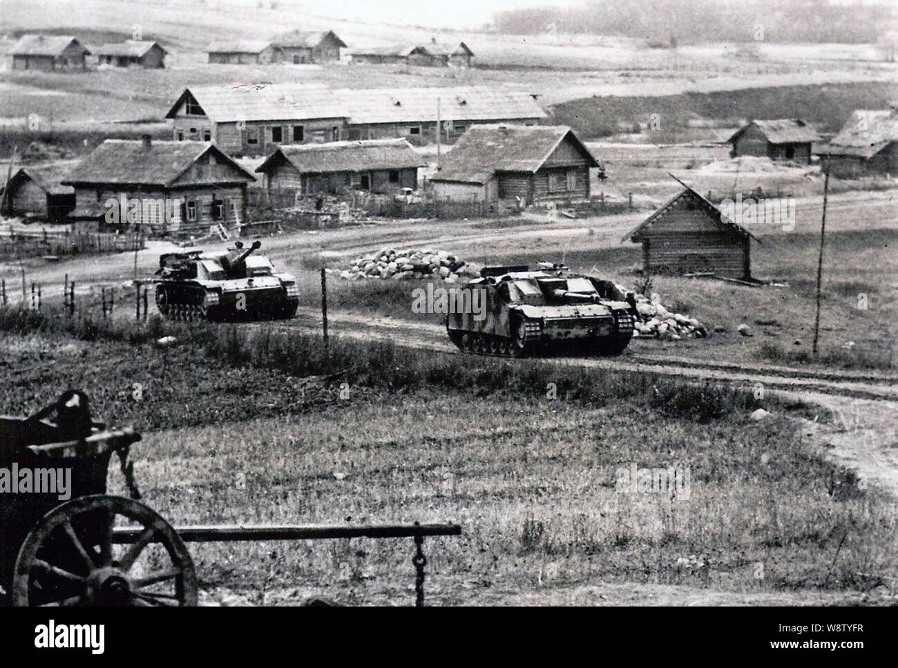 German Assault Guns Stugs on the Eastern Front 1944 Stock Photo - Alamy