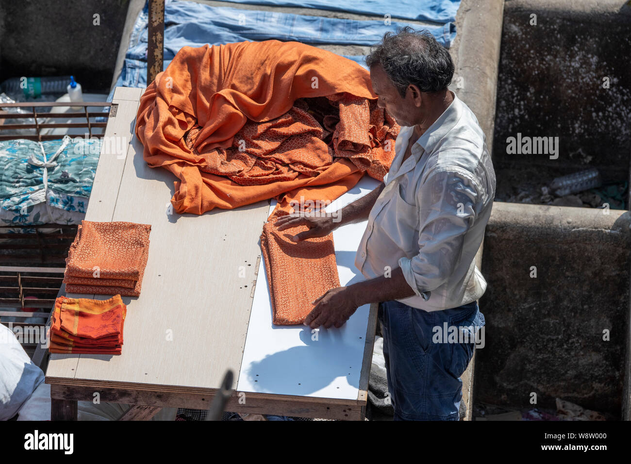 India, state of Maharashtra, capital city of Mumbai aka Bombay. Dhobi ...