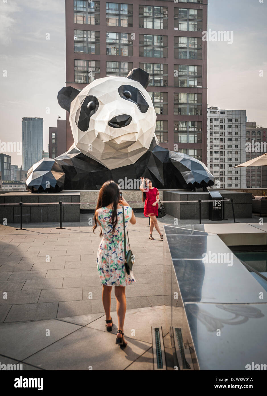 Chunxi road pedestrian street hi-res stock photography and images - Alamy