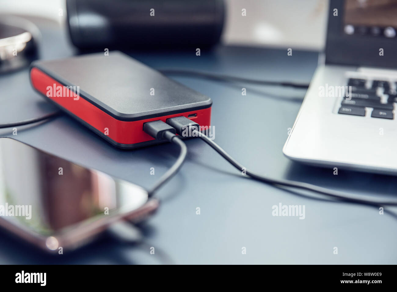 Two devices hi-res stock photography and images - Alamy