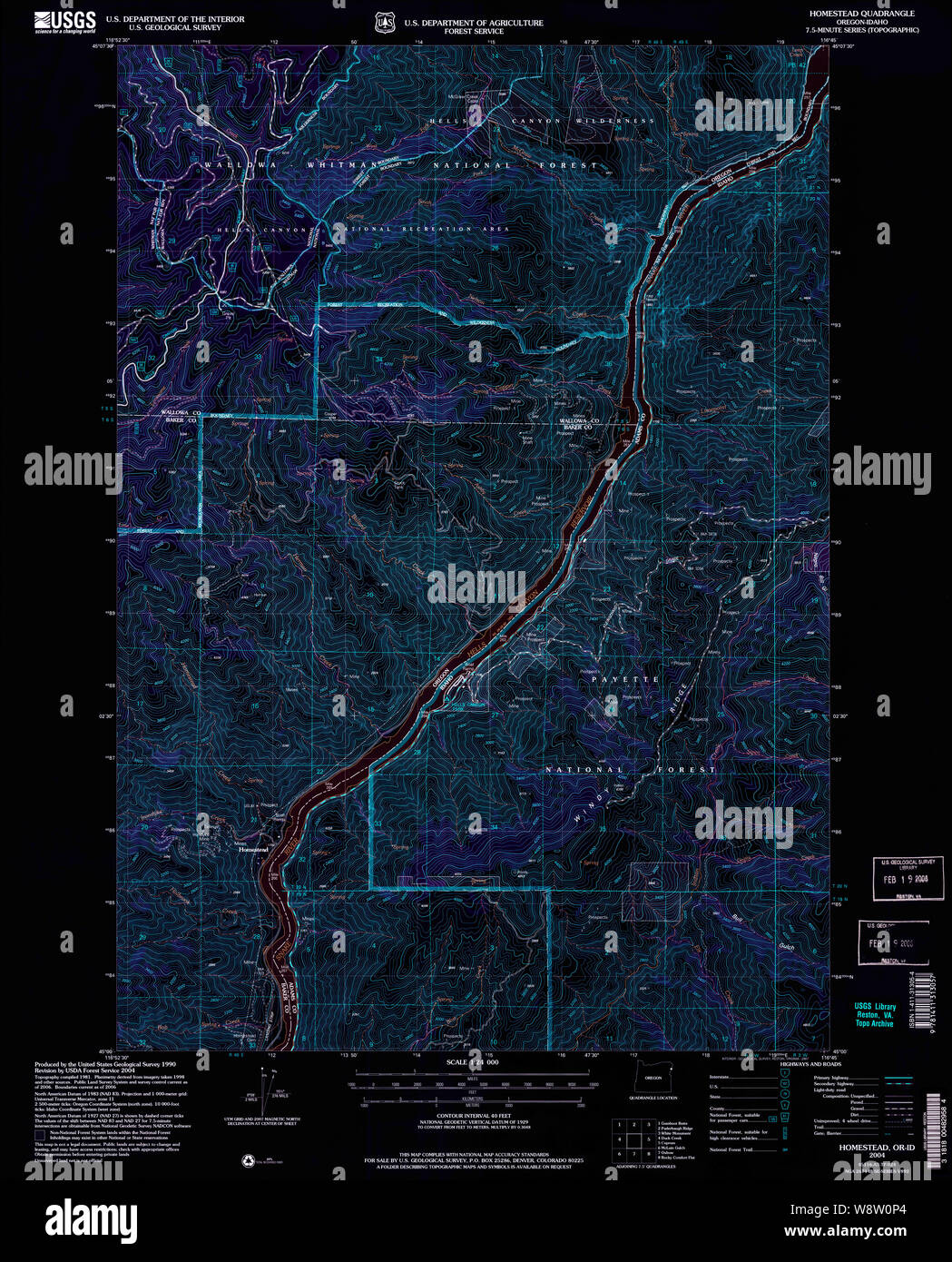 Map Of Homestead High Resolution Stock Photography and Images - Alamy