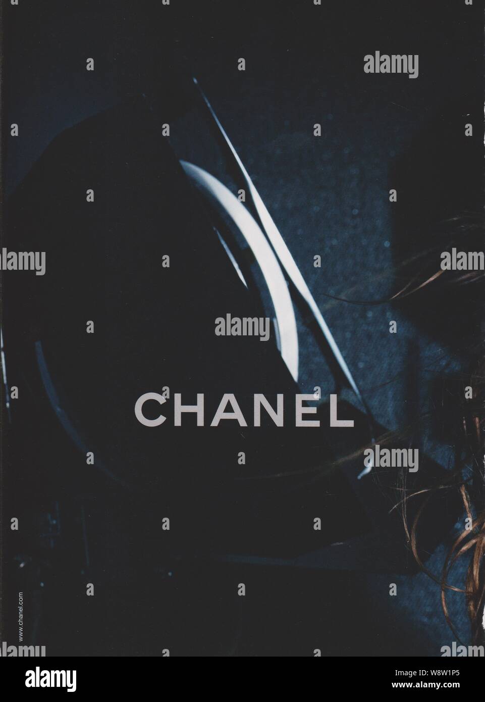 poster advertising CHANEL fashion house in paper magazine from 2012 ...